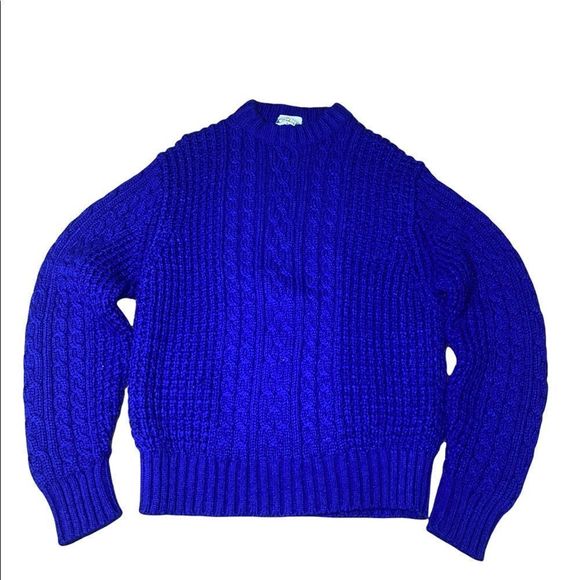Midwest Traders | Sweaters | Vintage Midwest Traders Cable Knit Sweater ...